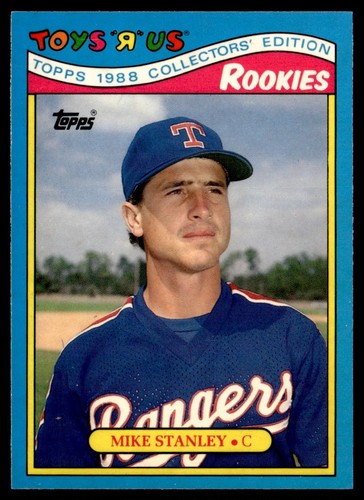 1988 Topps Toys'R'Us Rookies Mike Stanley Rookie Texas Rangers #29 | eBay