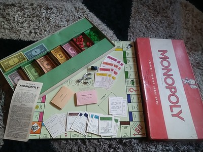 Waddingtons Monopoly in Vintage Manufacture Board and Traditional Games ...