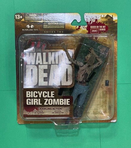THE WALKING DEAD BICYCLE GIRL ZOMBIE MCFARLANE FIGURE SERIES 2 | eBay