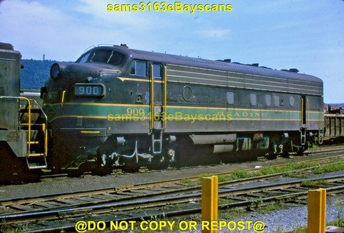 ORIGINAL SLIDE READING LINES F7 900 READING PA 1971 | eBay