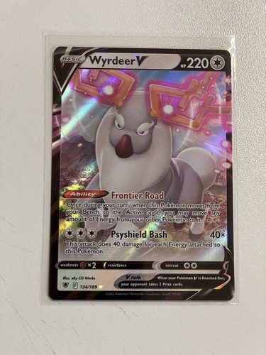 Wyrdeer V 134/189 Holo Ultra Rare Astral Radiance Pokemon TCG NM | eBay