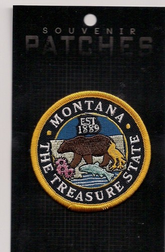 Montana The Treasure State Souvenir Patch | eBay