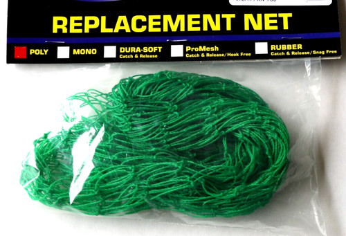 Promar Replacement Net RN-710 - 26" Deep for 18" dia Frame - 1" Green ...