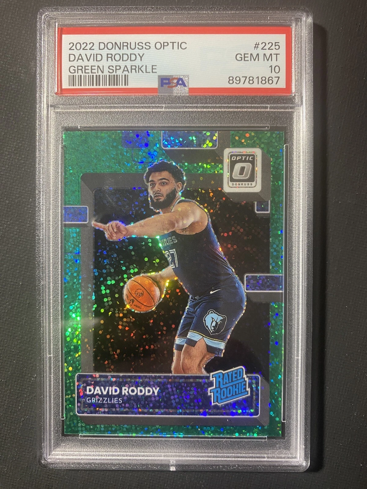 David Roddy 2022 Optic #225 Green Sparkle /8 Price Guide - Sports Card ...