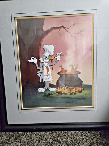 Warner Bros Cel "Rabbit Stew" Rare Bugs Bunny, Famous Animation Cell | eBay