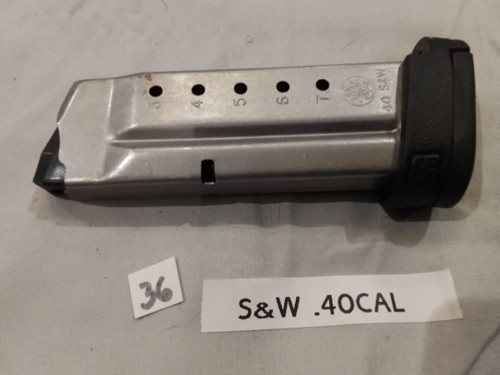 S&W .40 CALIBER MAGAZINE 7 RDS. - NEW W/ EXTENTION | eBay