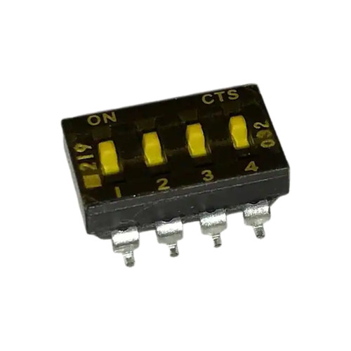 Pack of 4 219-4MST Switch Slide Dip SPST 100MA 20V Surface Mount :RoHS ...