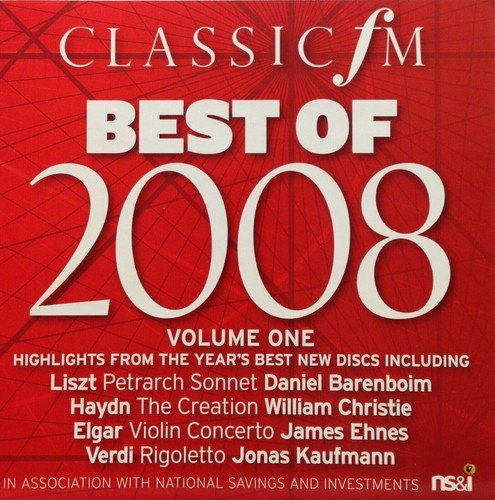 Best Of 2008 Volume One - Classic FM (CD) DISC Only-NO Case-Free ...