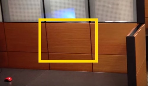 HERMAN MILLER ETHOSPACE 24"Wx 16"H Wall Mahogany Tile for CUBICLES | eBay