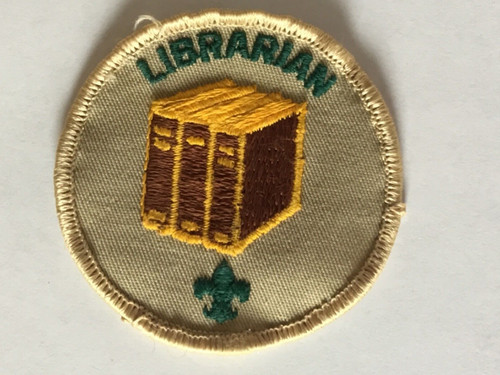 Librarian Troop Position kakhi patch cs | eBay