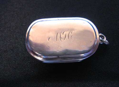 Rare Antique Silver Vinaigrette Dated 1810 George 111 by Silversmith ...