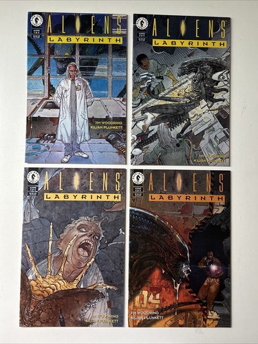 Aliens Labyrinth #1-4 Complete Set 1993 Dark Horse Comics 1 2 3 4 Lot ...