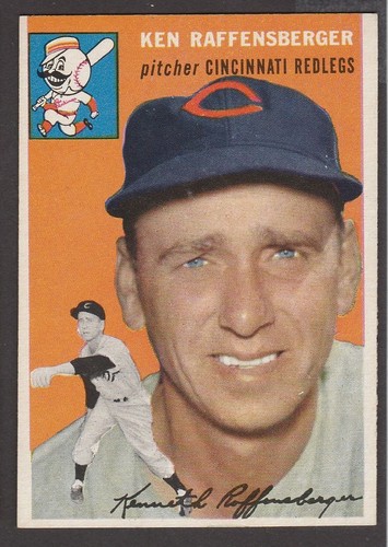 1954 TOPPS BASEBALL # 46 KEN RAFFENSBERGER INV J2771 | eBay