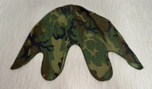 USGI M1 Helmet Cover RDF Transitional Brown ERDL Woodland Camo ‘79 Cold ...