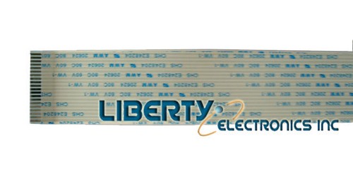 New 22 Pin RIBBON FLAT FLEX CABLE 450mm Length by 1.25mm Pitch ...