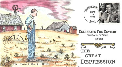 3185M 32c Celebrate the Century, 1930-39, Depression Collins H/P #N2913 ...