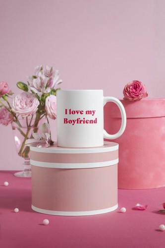 I Love My Boyfriend Mug Quote Mug Boyfriend Mug Funny Valentines Day ...