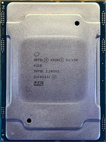 Intel Xeon Silver 4210 SRFBL 2.2GHz 10-Core 13.75MB LGA3647 CPU ...