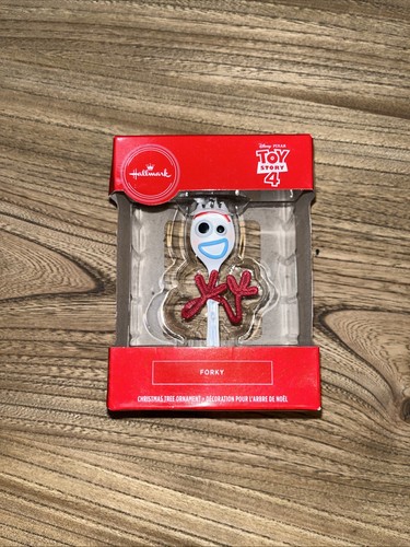 Hallmark Christmas Tree Ornament Disney Toy Story 4 Forky Red Box 2019 ...