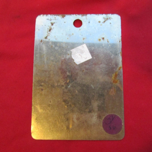 US Army/ USMC/Air . WW2 Signaling/Shaving/SURVIVAL Mirror W/Sheath 3 1/ ...