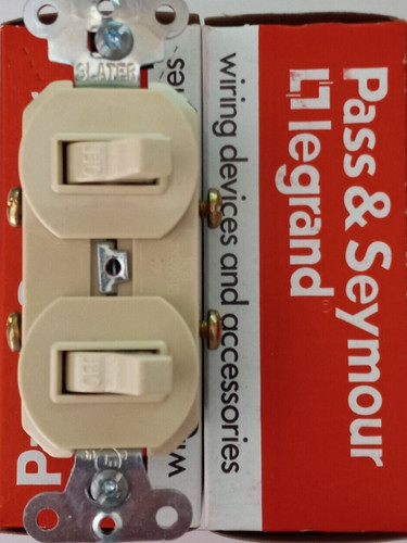 10 PASS SEYMOUR COMBINATION TWO 1 POLE SWITCHES 690-IG | eBay