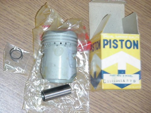 Honda C110, C111 Piston +.25mm Oversized (801) | eBay