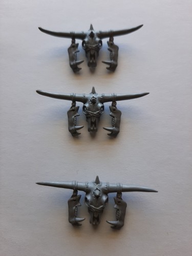 Orc Boyz Command Sprue Big Skull Warhammer Ogre Kingdoms Set of 3 OOB ...