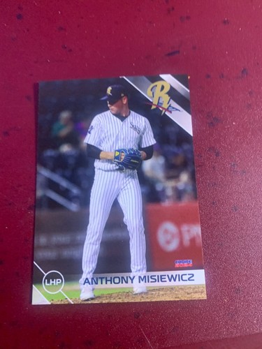 Anthony Misiewicz Card 2024 Scranton Wilkes-Barre Railriders Team Card ...