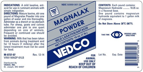 Vedco Magnalax Powder 1 Pound Laxative Antacid Cattle Sheep Goats | eBay