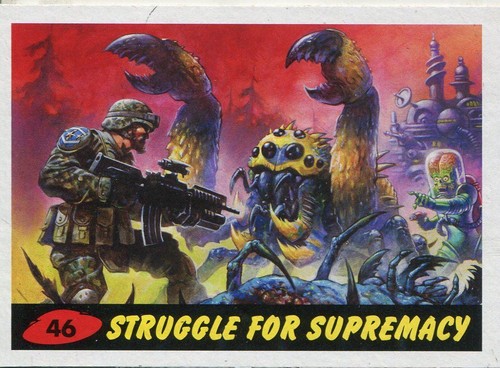 Mars Attacks Invasion Heritage Parallel Base Card #46 | eBay