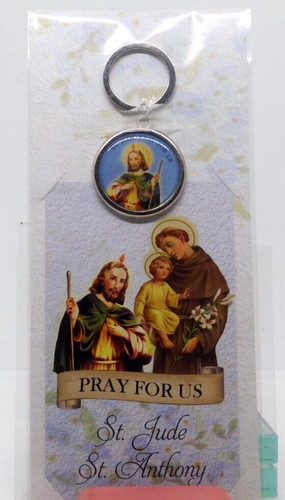 St Jude Medal Anthony Card Franciscan Friars Atonement Catholics New ...