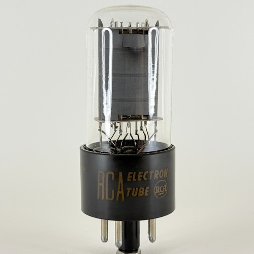 (1) Tested Strong RCA 6V6GTA Tube Date Code LZ 6V6 GTA Gray Plates ...