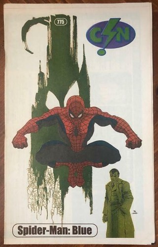 Comic Shop News #775 - "Spider-Man Blue" Cover Art from Marvel Comics ...