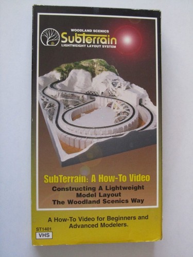 Rail Road Modelling SubTerrain:A How-To Video VHS ST 1401 | eBay