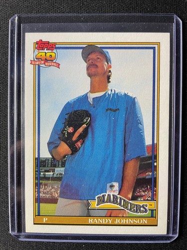 1991 Topps Randy Johnson #225 Mariners!!! | eBay