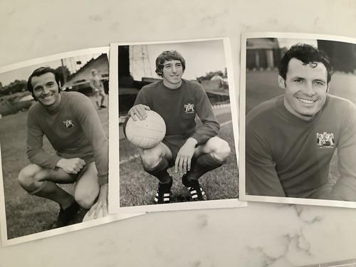 Bristol City Press Photos July 1971 x 3 Alan Skirton, Gerald Sharpe ...