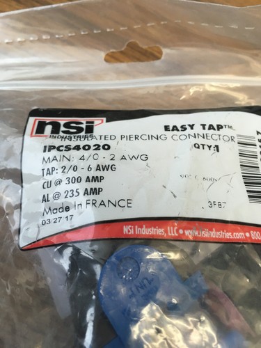NSI+Industries+IPCS4020+Easy-tap+Insulation+Piercing+Connector+-+IPCS ...