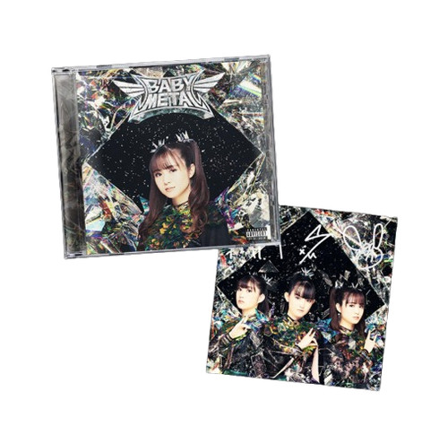 Babymetal SIGNED CD Metal Forth Moa-Metal AUTOGRAPHED Art Card ...