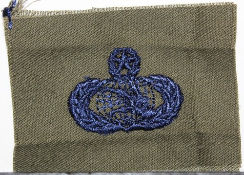 US Air Force Master Communications & Information Badge Insignia OD ...