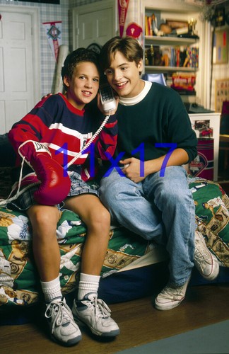 #4484,BEN SAVAGE,WILL FRIEDLE,boy meets world,11X17 POSTER SIZE PHOTO ...