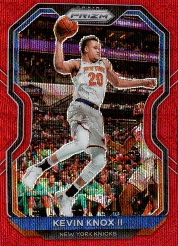 KEVIN KNOX II 2021-22 Panini Prizm Red Wave #163 Portland Trail Blazers ...