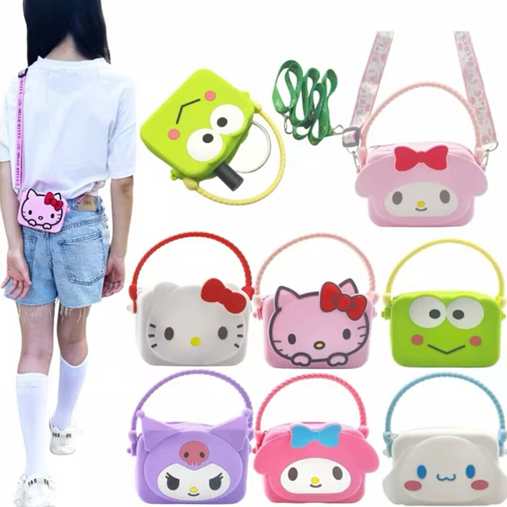 My Melody Accesorios HEJOU Kuromi Cartera De Tres Pliegues , Melody ...