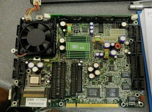 Sparrow 2.0 Socket 370 Industrial Board with Celeron 566Mhz CPU & 128MB ...