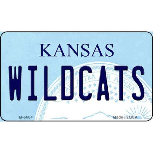 Wildcats Kansas State License Plate Tag Novelty Magnet M-6604 | eBay