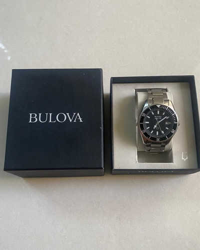 Bulova Marine Star 98B203 Black | eBay