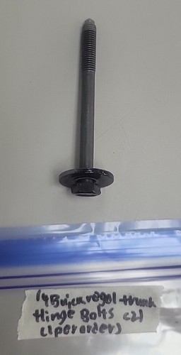 2011-2017 Buick Regal OEM REAR TRUNK HINGES PAINT CODE PBU Bolts | eBay