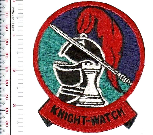 US Air Force USAF Air Force Security Police SP Unit Knight Watch Patch ...