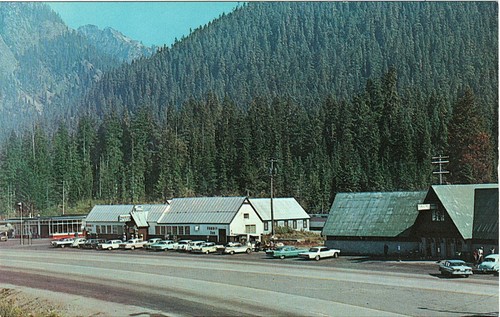Vintage Postcard The Summit Inn Snoqualmie Pass WASHINGTON | eBay