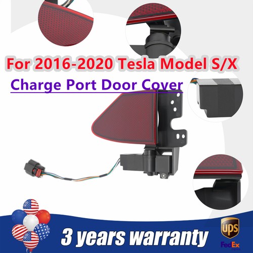 Charging Port Cover for 2016-20 Tesla Model S/Model X Charging Port ...
