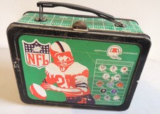 Nfl Lunch Box In Collectible Metal Lunchboxes (Pre-1970) for sale | eBay